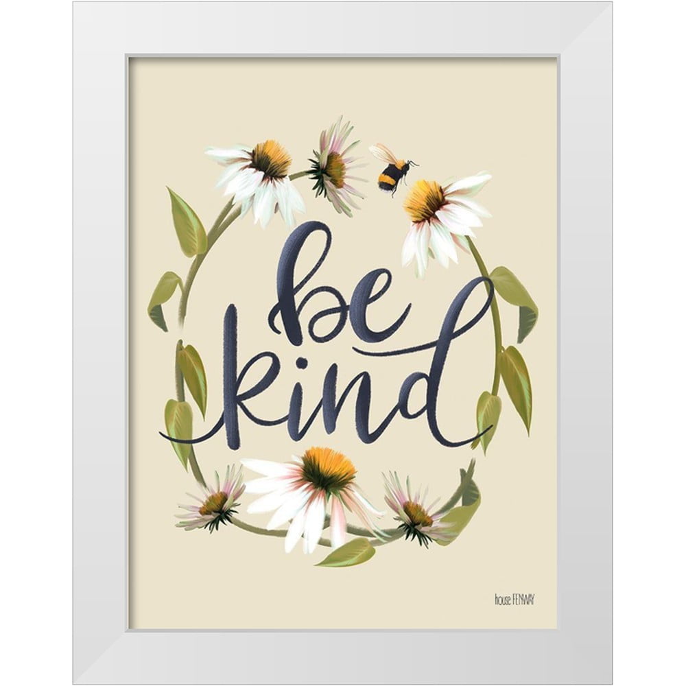 House Fenway 12x14 White Modern Wood Framed Museum Art Print Titled ...