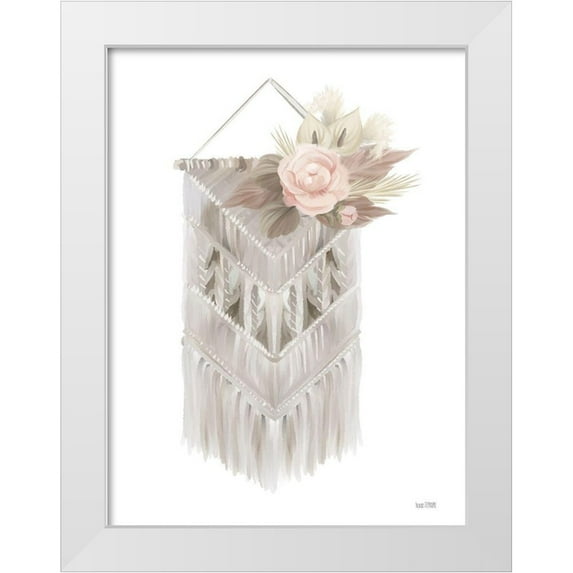 House Fenway 12x14 White Modern Wood Framed Museum Art Print Titled ...