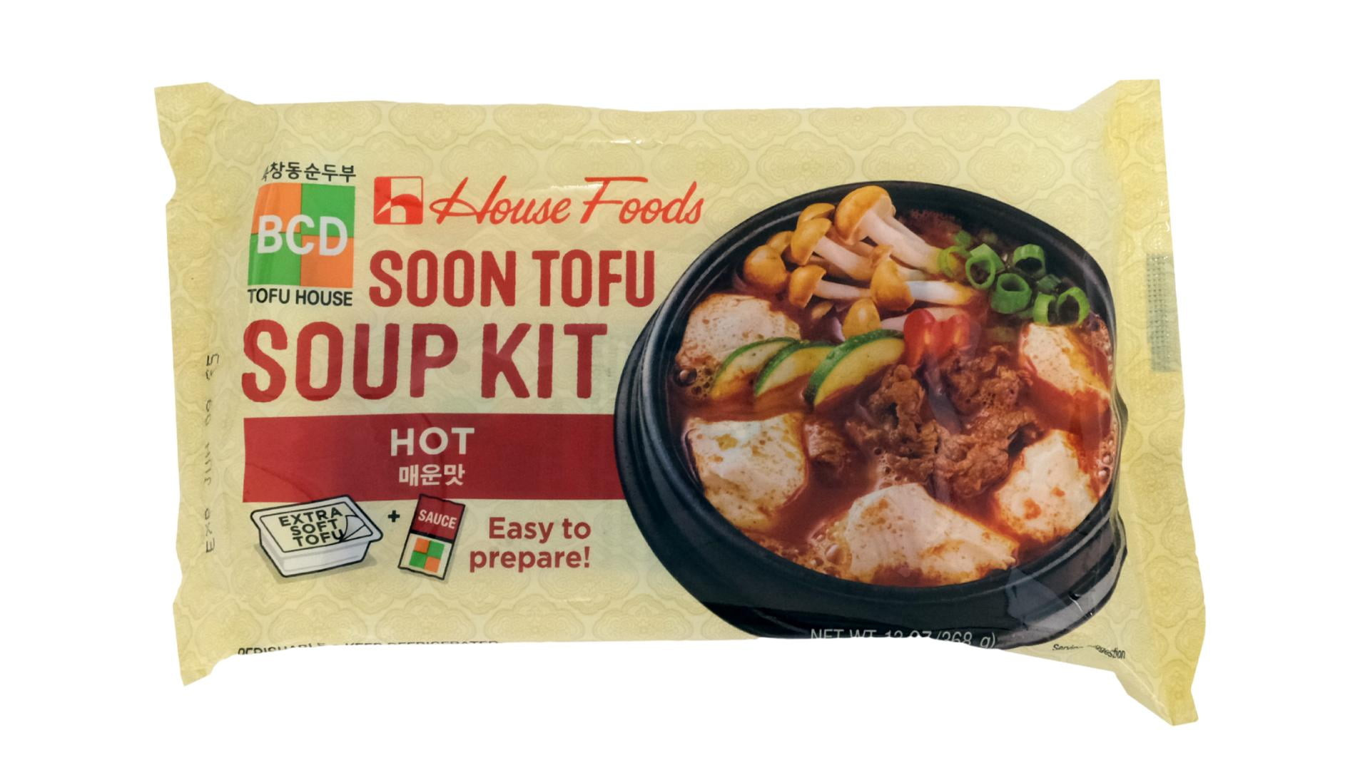 House Foods BCD Soon Tofu Kit, Spice Level Hot, Refrigerated - Walmart.com