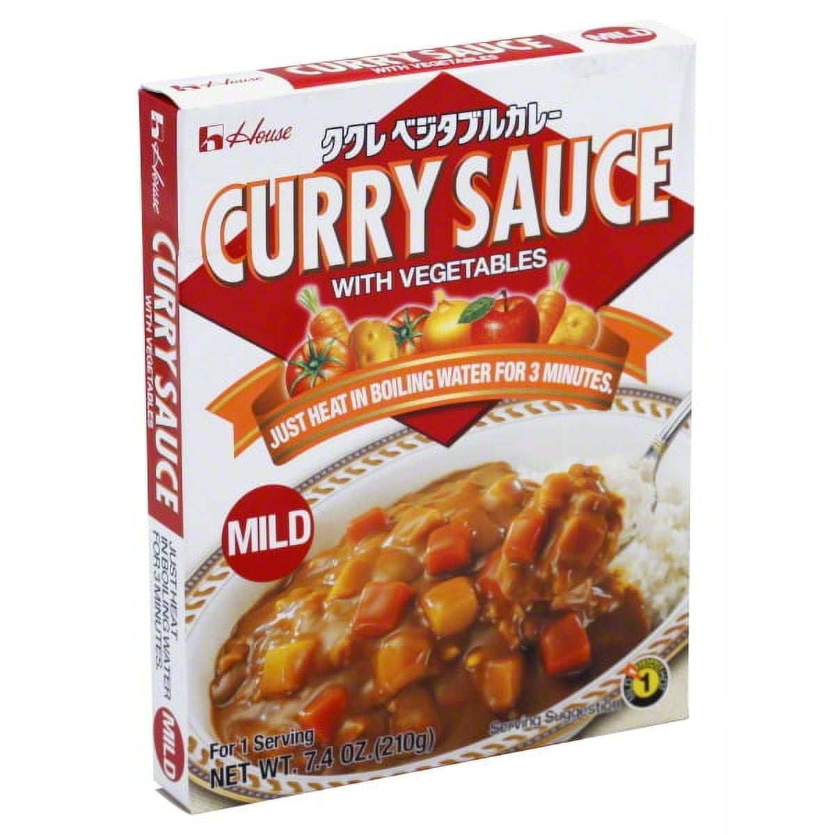 House Foods House Curry Sauce, 7.4 oz - Walmart.com