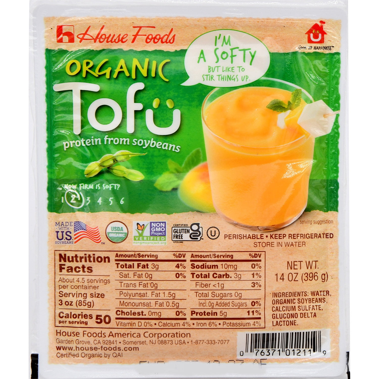 House Organic Tofu-Soft - Walmart.com