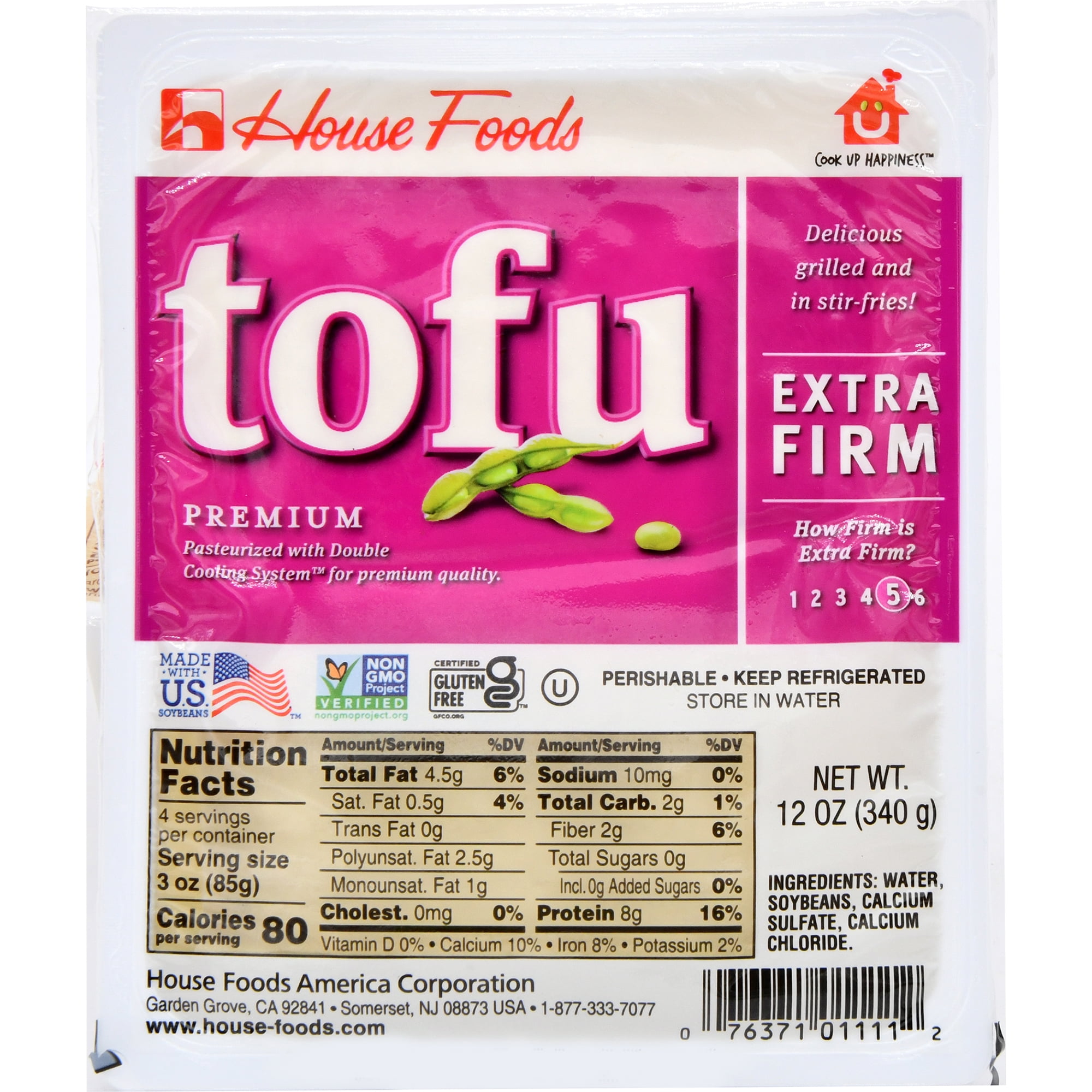 House Foods Extra Firm Tofu 12oz Refrigerated - Walmart.com