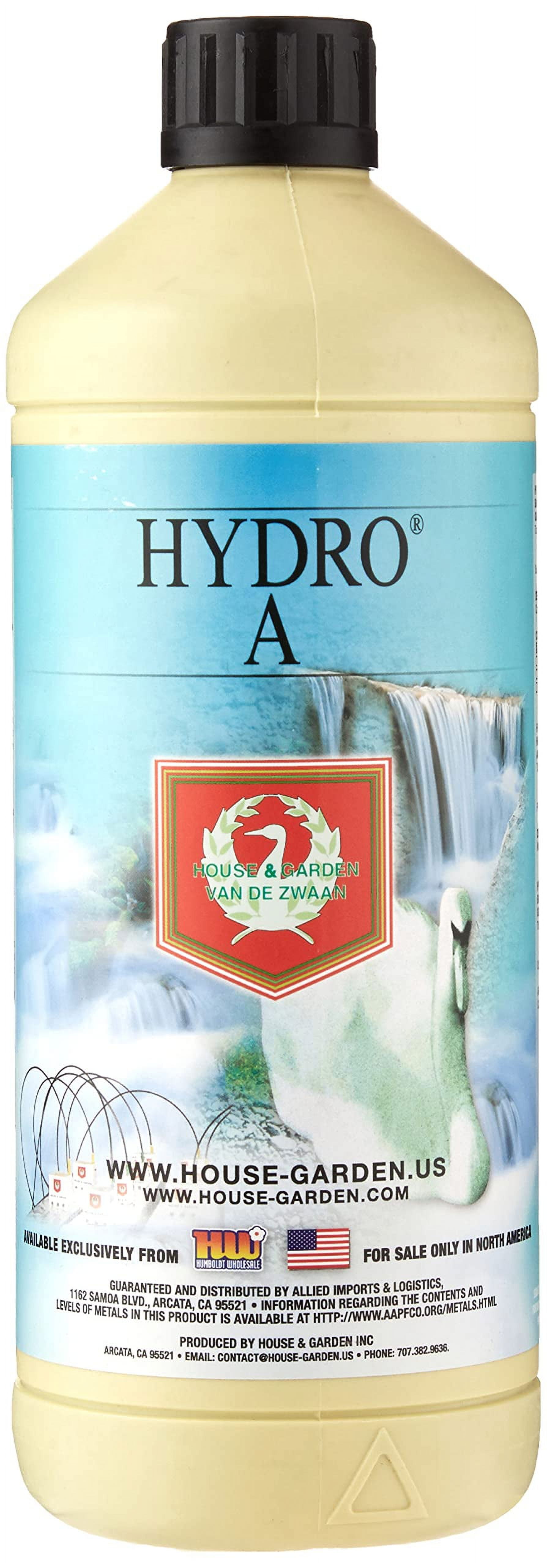 House & Garden HGHYA01L MMF7 Hydro A Fertilizer, 1 L - Walmart.com