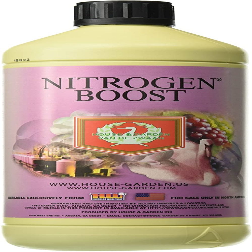 House & Garden HGNIB01L Nitrogen Boost Fertilizer, 1 L - Walmart ...