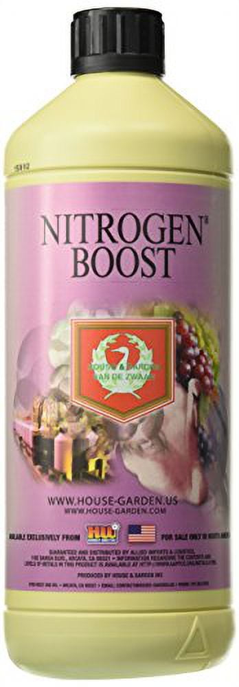 House & Garden HGNIB01L Nitrogen Boost Fertilizer, 1 L - Walmart ...