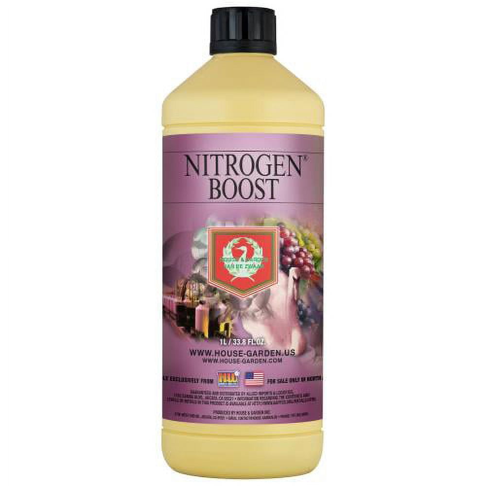House & Garden HGNIB01L Nitrogen Boost Fertilizer, 1 L - Walmart ...