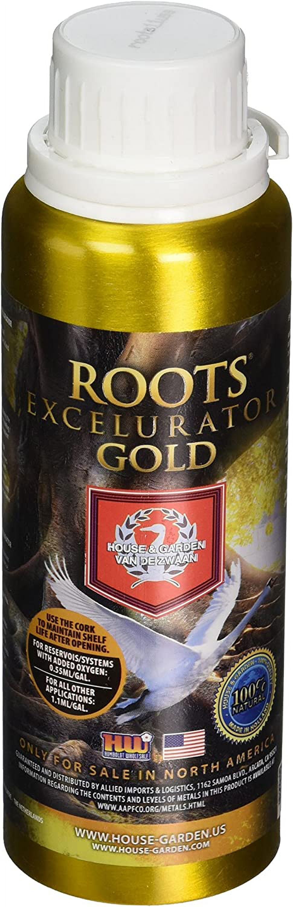 House & Garden HGRXL002 Roots Excelurator GOLD Fertilizer, 250 ml ...