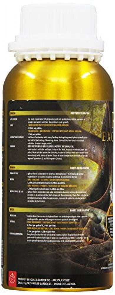 House & Garden HGRXL005 Roots Gold Excelurator Fertilizer, 500 ml - Walmart.com