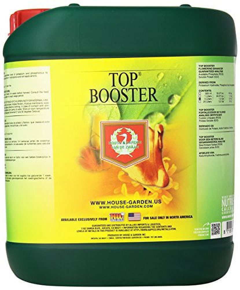 House & Garden HGTBS05L Top Booster Fertilizer, 5 L - Walmart Business ...