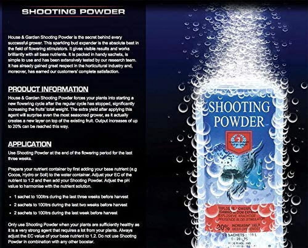 House & Garden Shooting Powder Sachet (5 sachets per Box) - Walmart.com