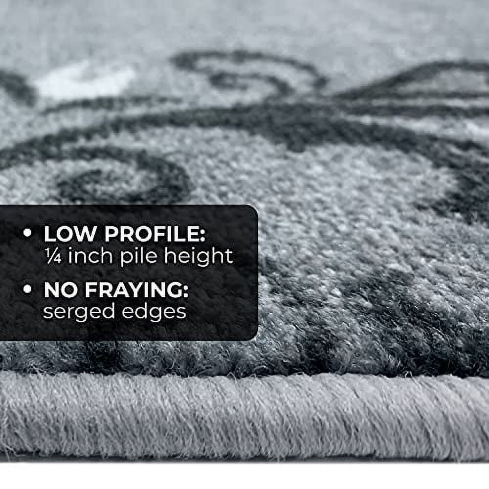 House, Home and More Skid-Resistant Carpet Indoor Area Rug Floor Mat ...