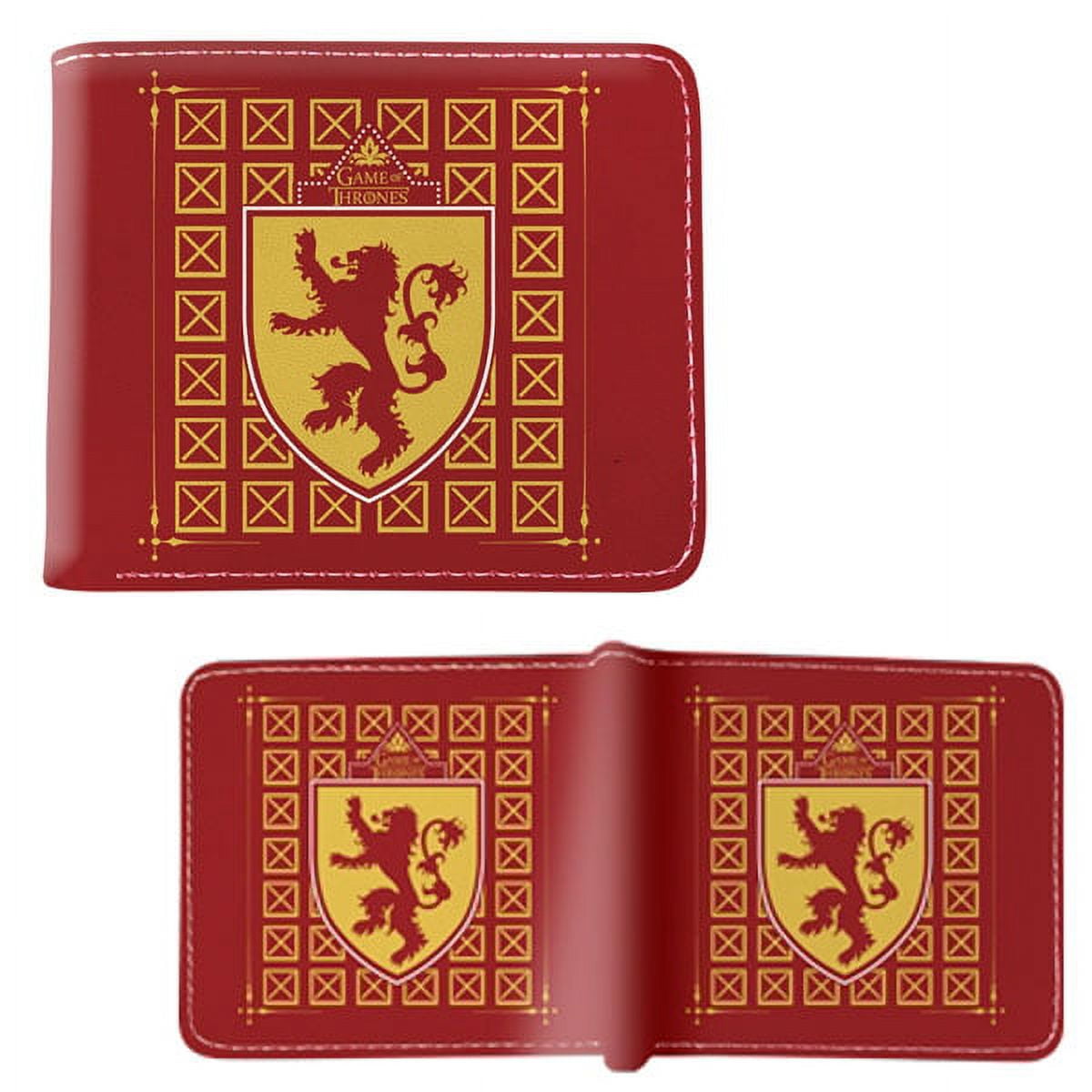 House Lannister Sigil - Game of Thrones 4x5" Bi-Fold Wallet - Walmart.com