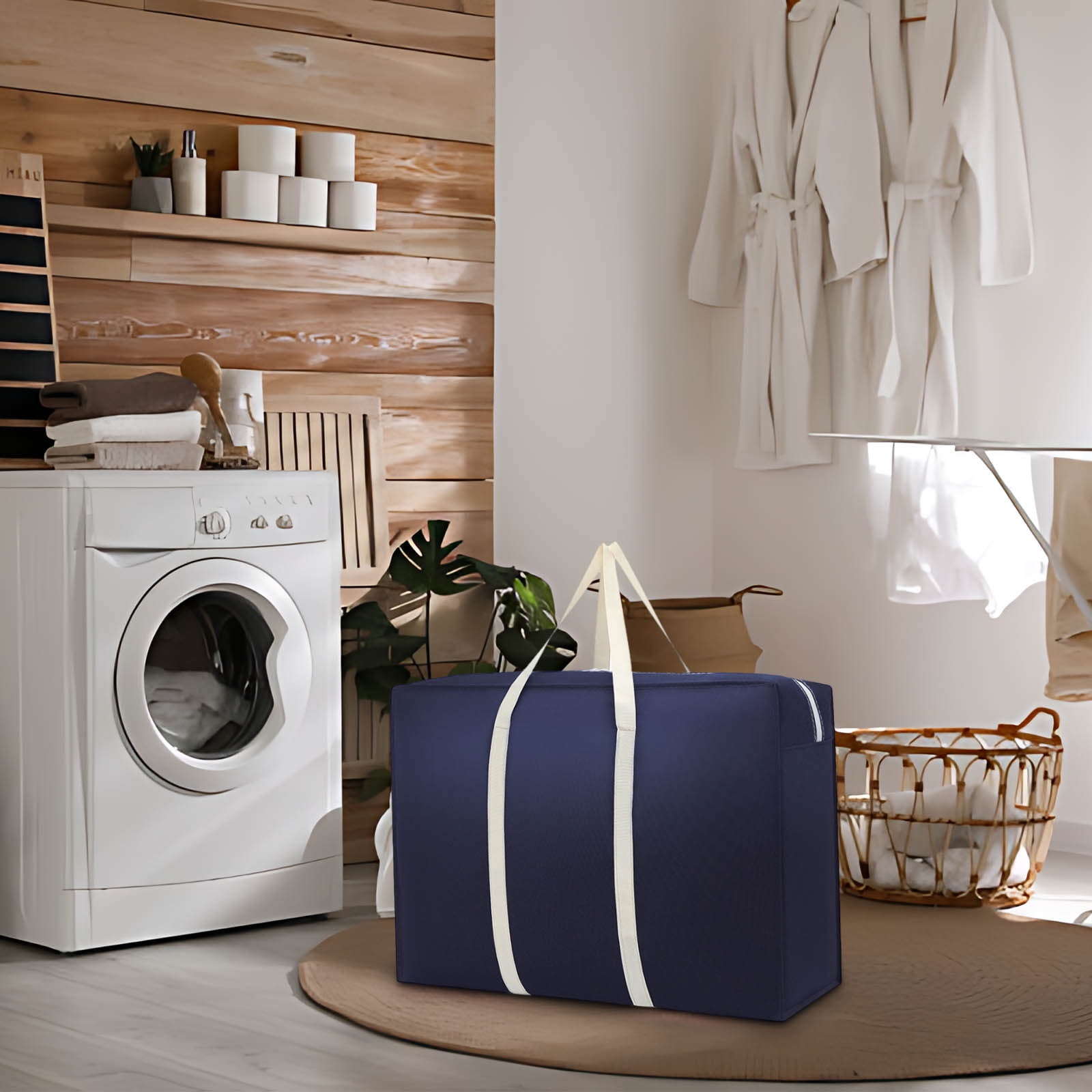 House Moving Organizer Bags, Heavy Duty Storage Bag with Zipper and ...