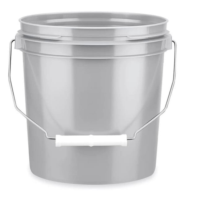 1 Gallon Buckets pails with Lids Food Grade BPA Free Plastic containers ...