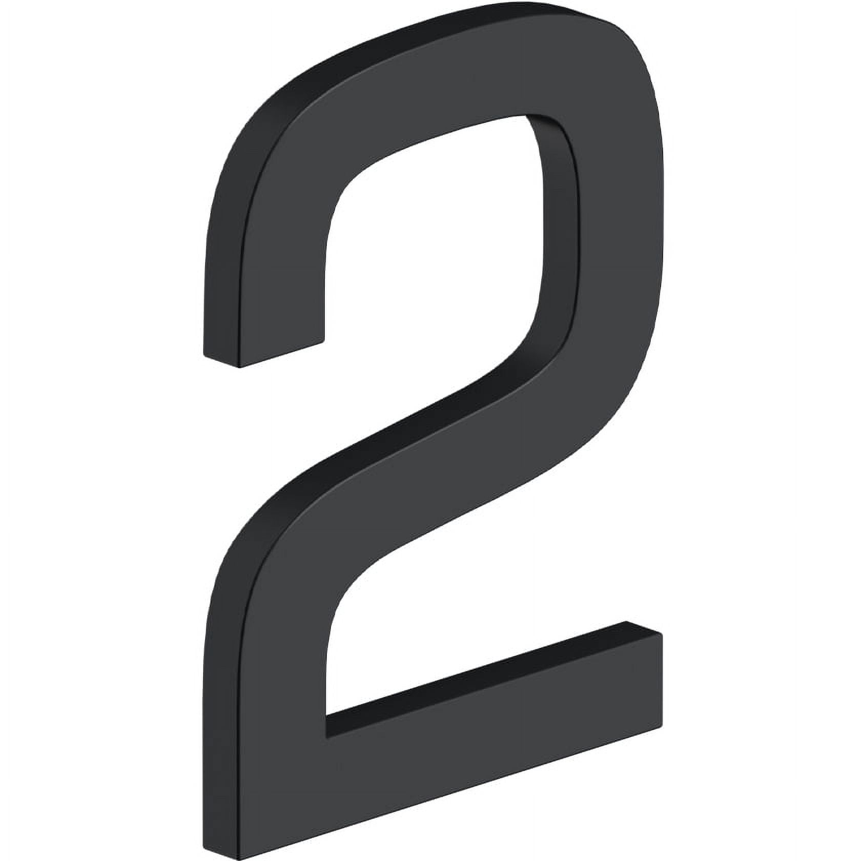 House Number 2 with Risers (E Series) - Matte Black - Walmart.com