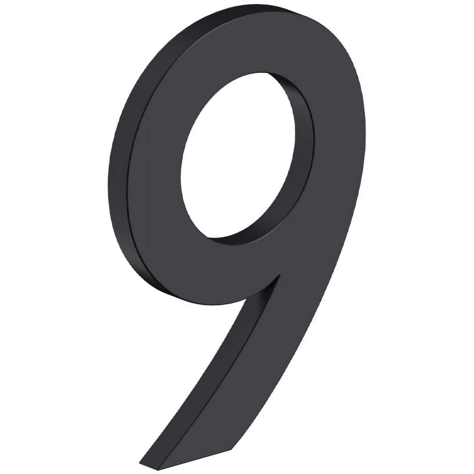 House Number 9 with Risers (B Series) - Matte Black - Walmart.com