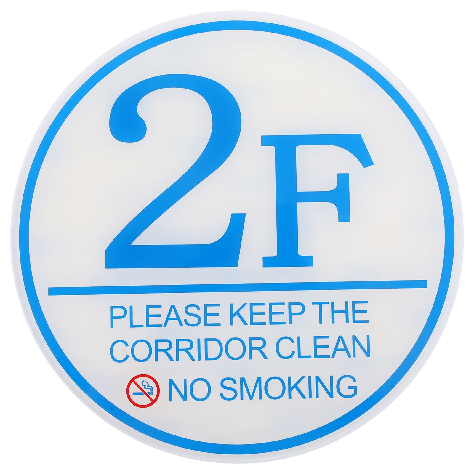 House Number Large Door Numbers Circle Stickers Storey Sign Slate Floor ...