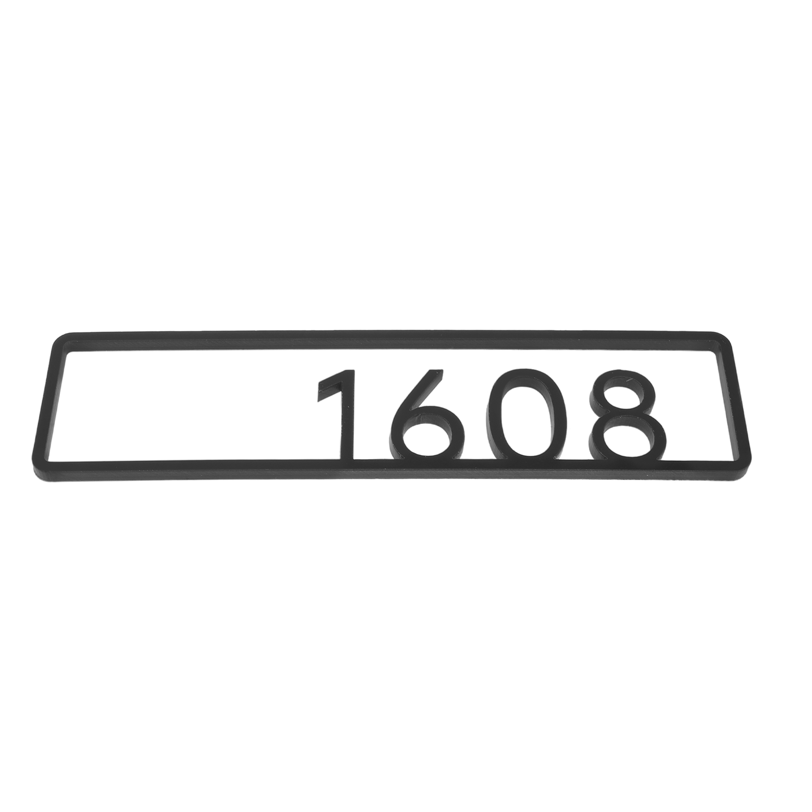 House Number Plate Sign Mailbox Flag Replacement Front Door Numbers ...