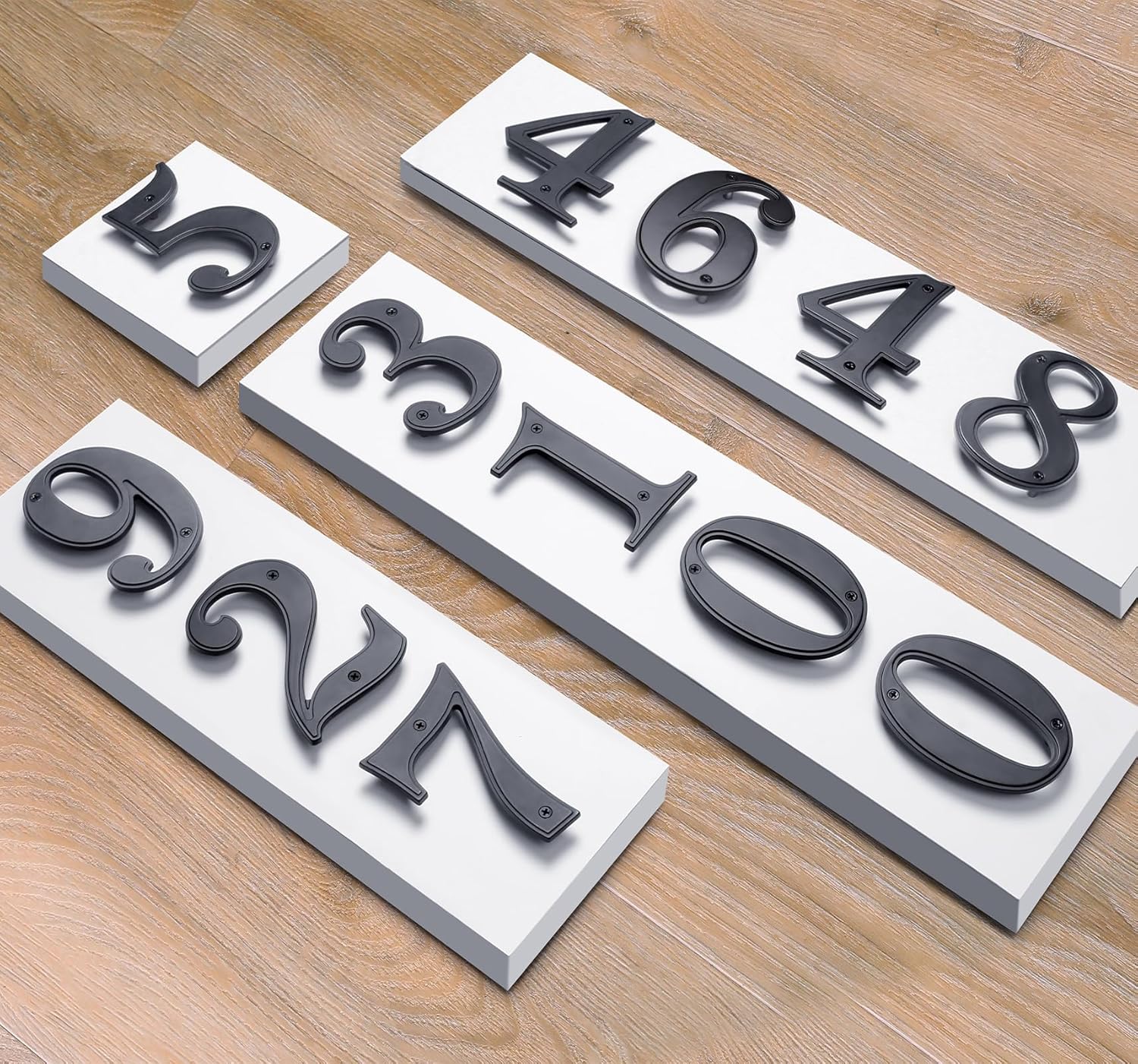 House Numbers 1, House Address Numbers, Black Large Modern House ...
