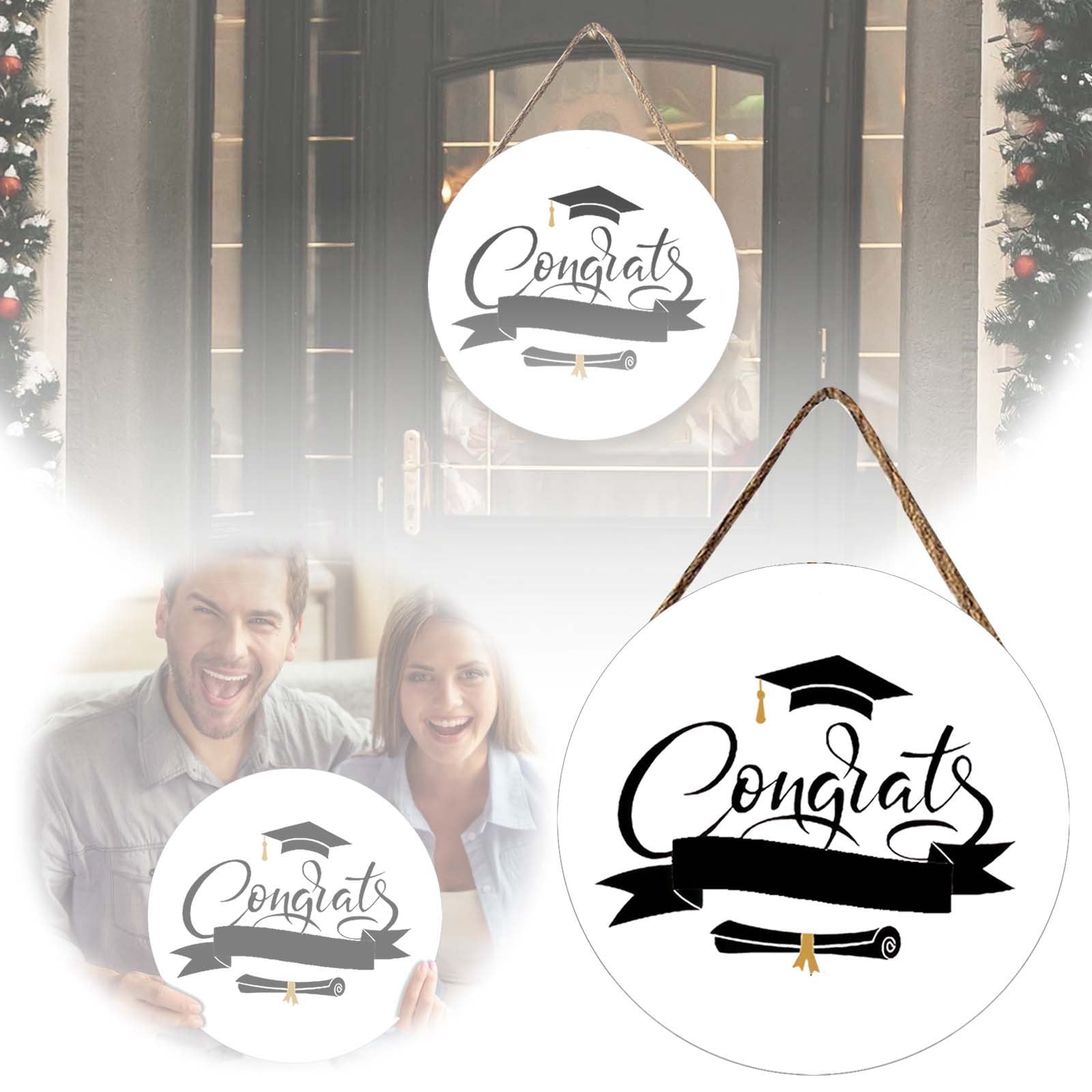 House Numbers For Outside Stand Out With Our Graduation Door Plaque For ...