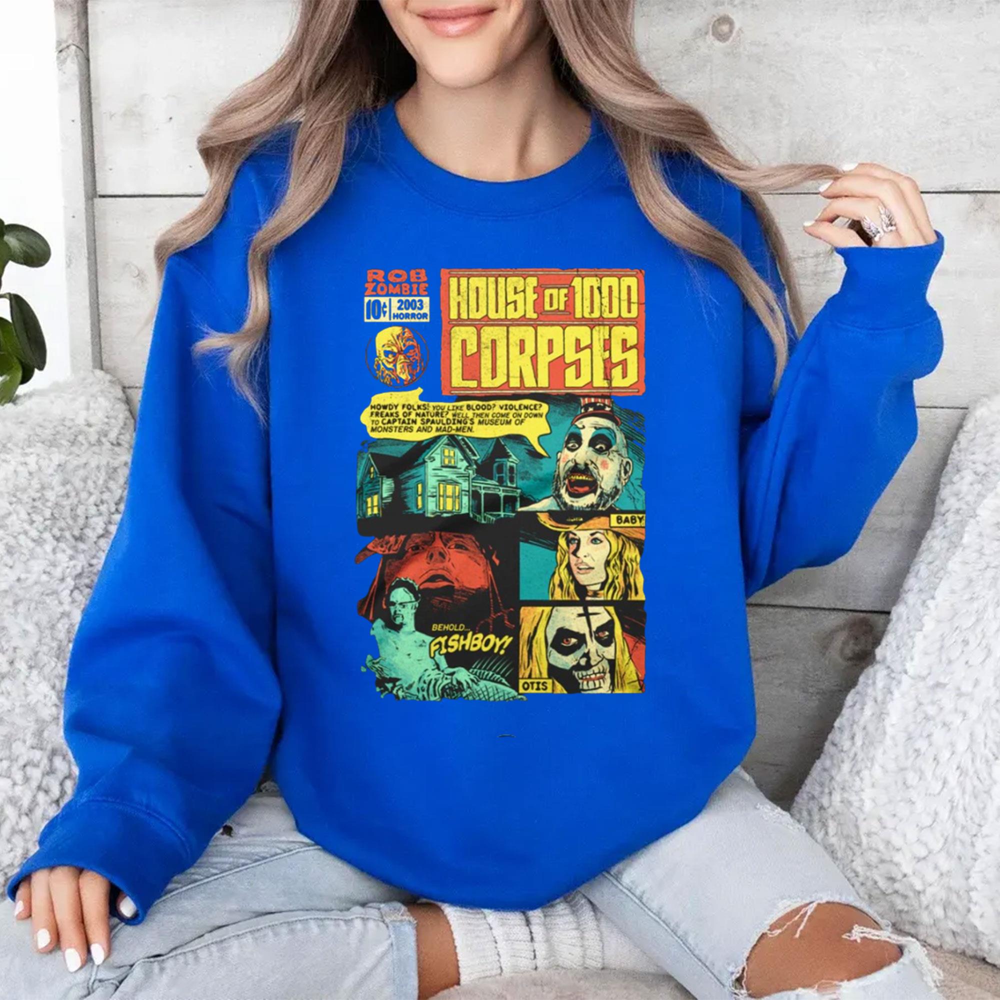 House Of 1000 Corpses Freaks Of Nature Sweat Shirt - Walmart.com