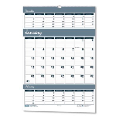 House Of Doolittle 343 Bar Harbor Recycled Wirebound 3-months-per-page ...