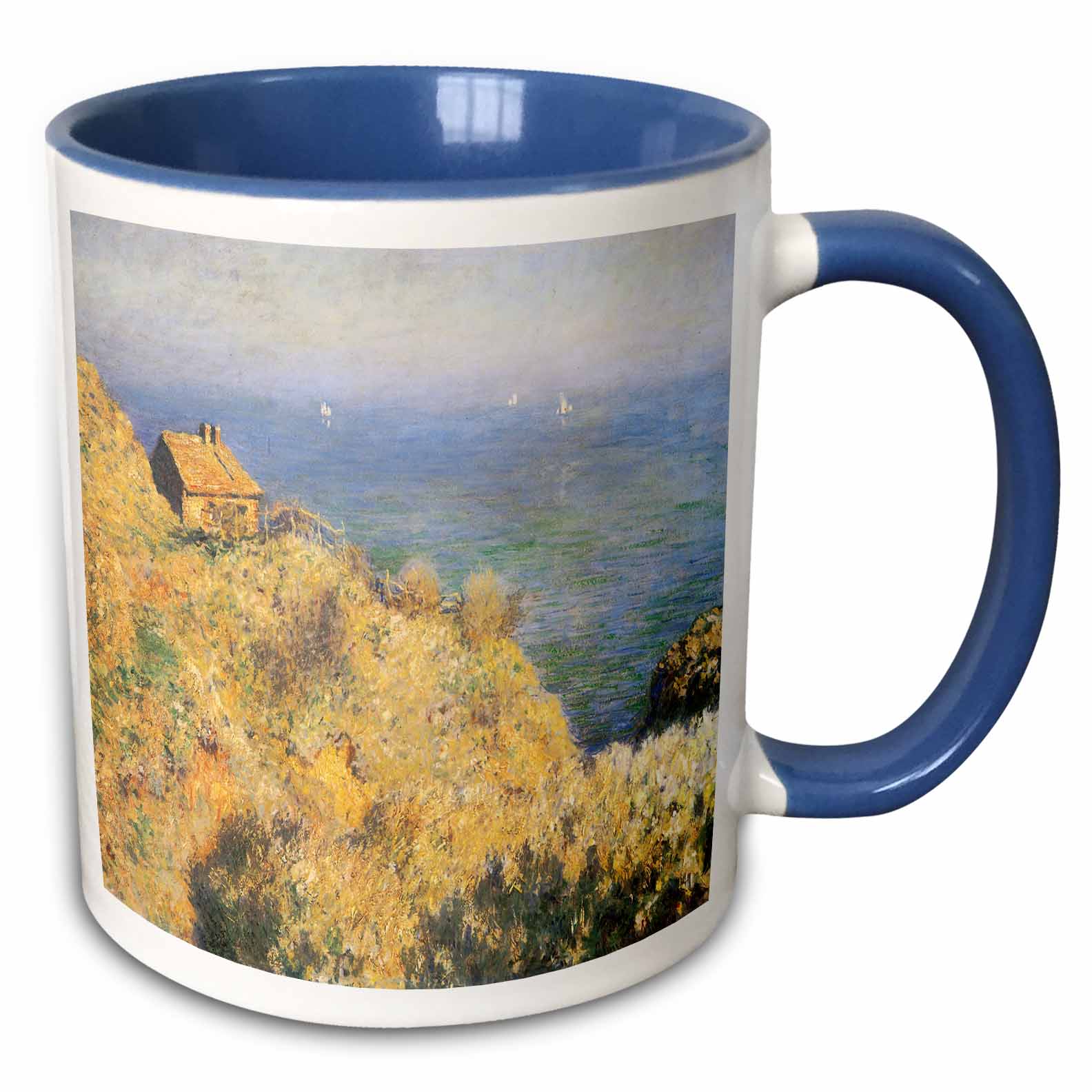 3drose, House of the Fisherman, Varengeville by Claude Monet, 1882 ...