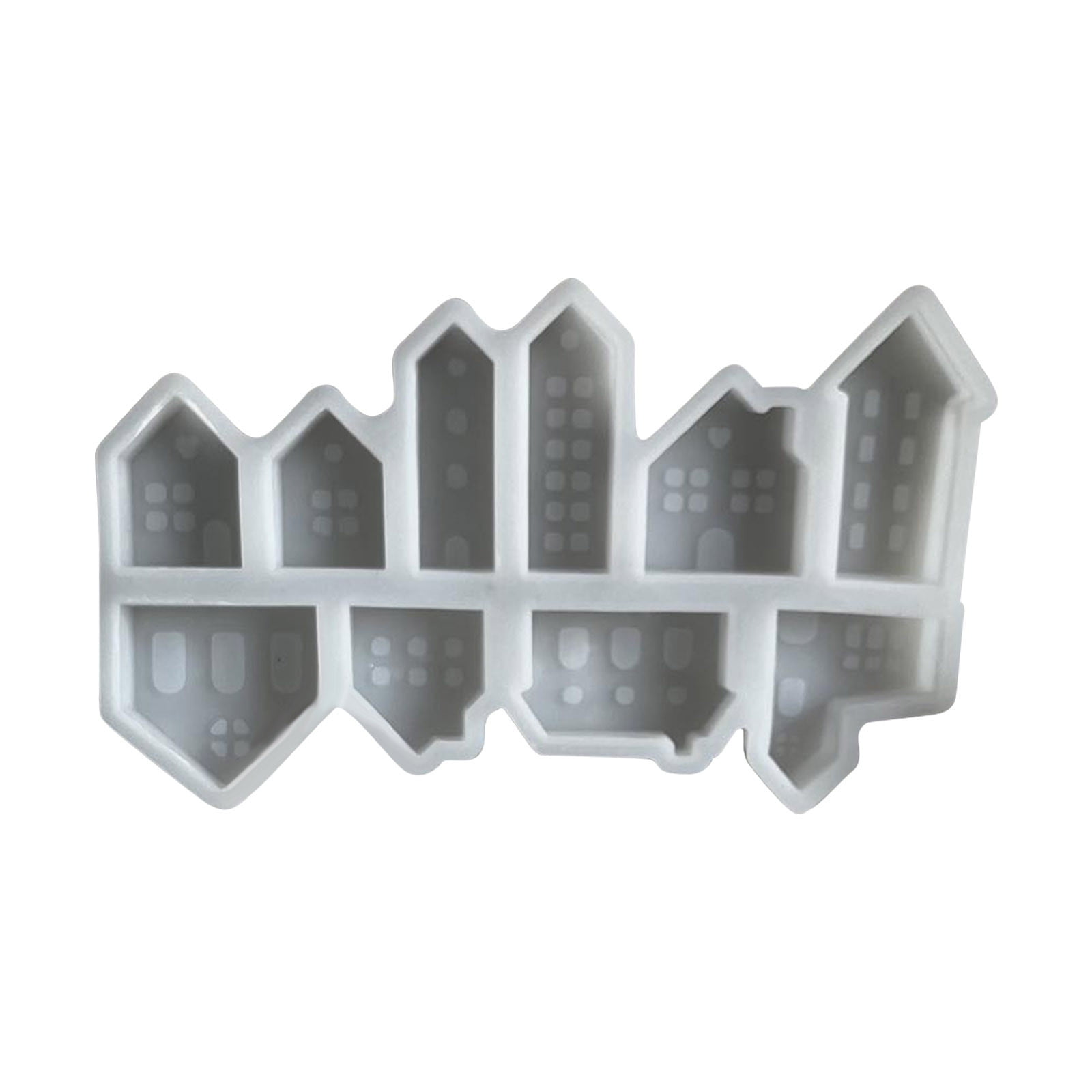 House Ornament Silicone Mold for Resin and Plaster Casting – Reusable ...