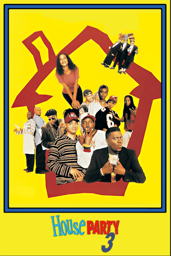 House Party 3 1994 Poster 24x36 - Kid 'n Play Comedy Trio Hip-Hop Party ...