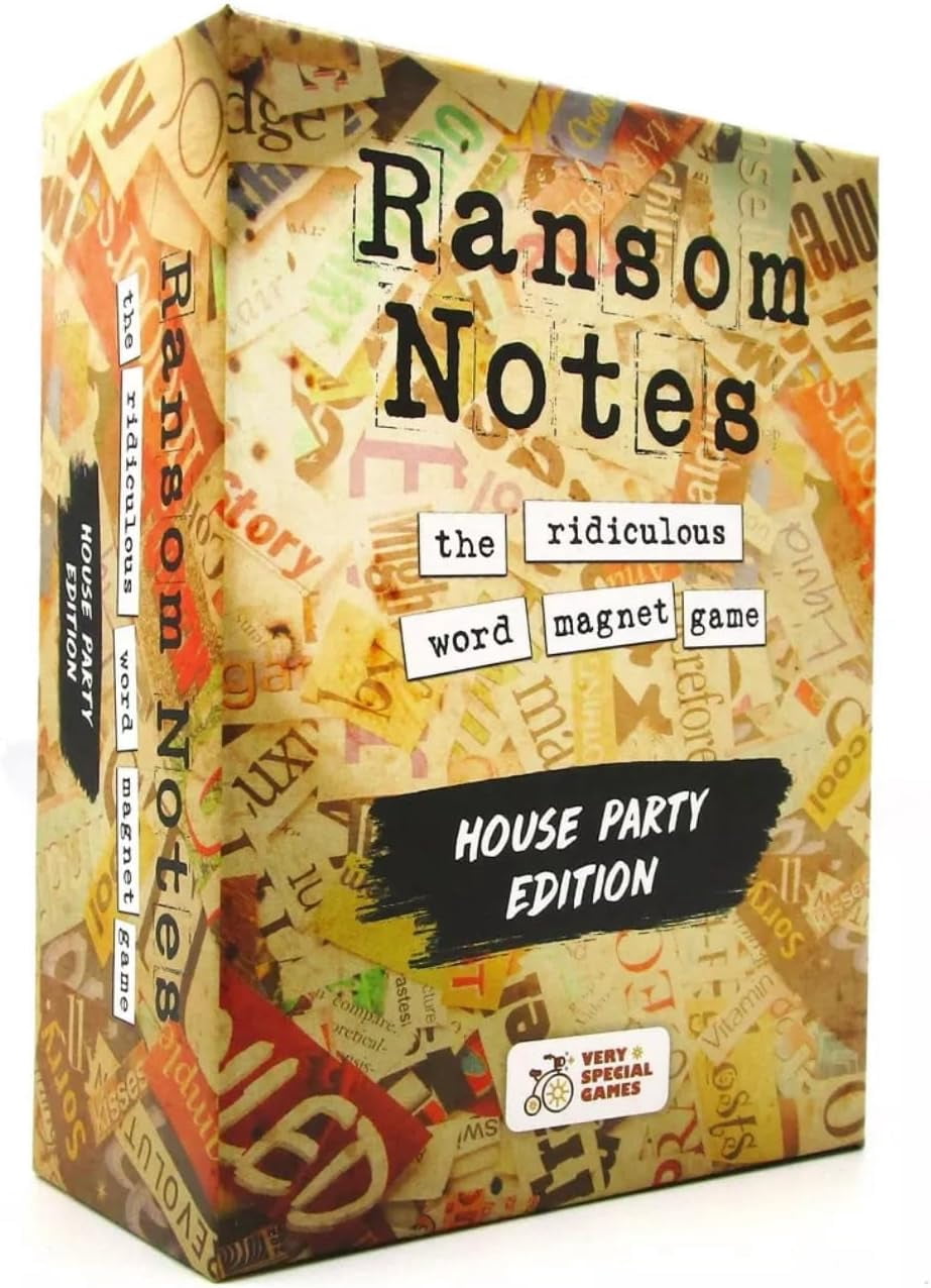 House Party Edition Board Game Ransom Notes (House Party Edition ...