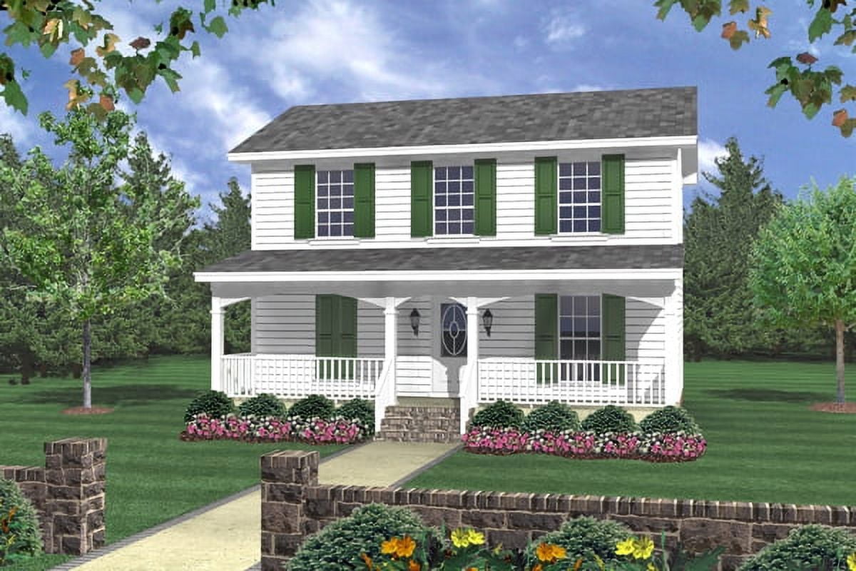 House Plan Gallery - HPG-12002 - 1,200 sq ft - 3 Bedroom - 2 Bath Small ...