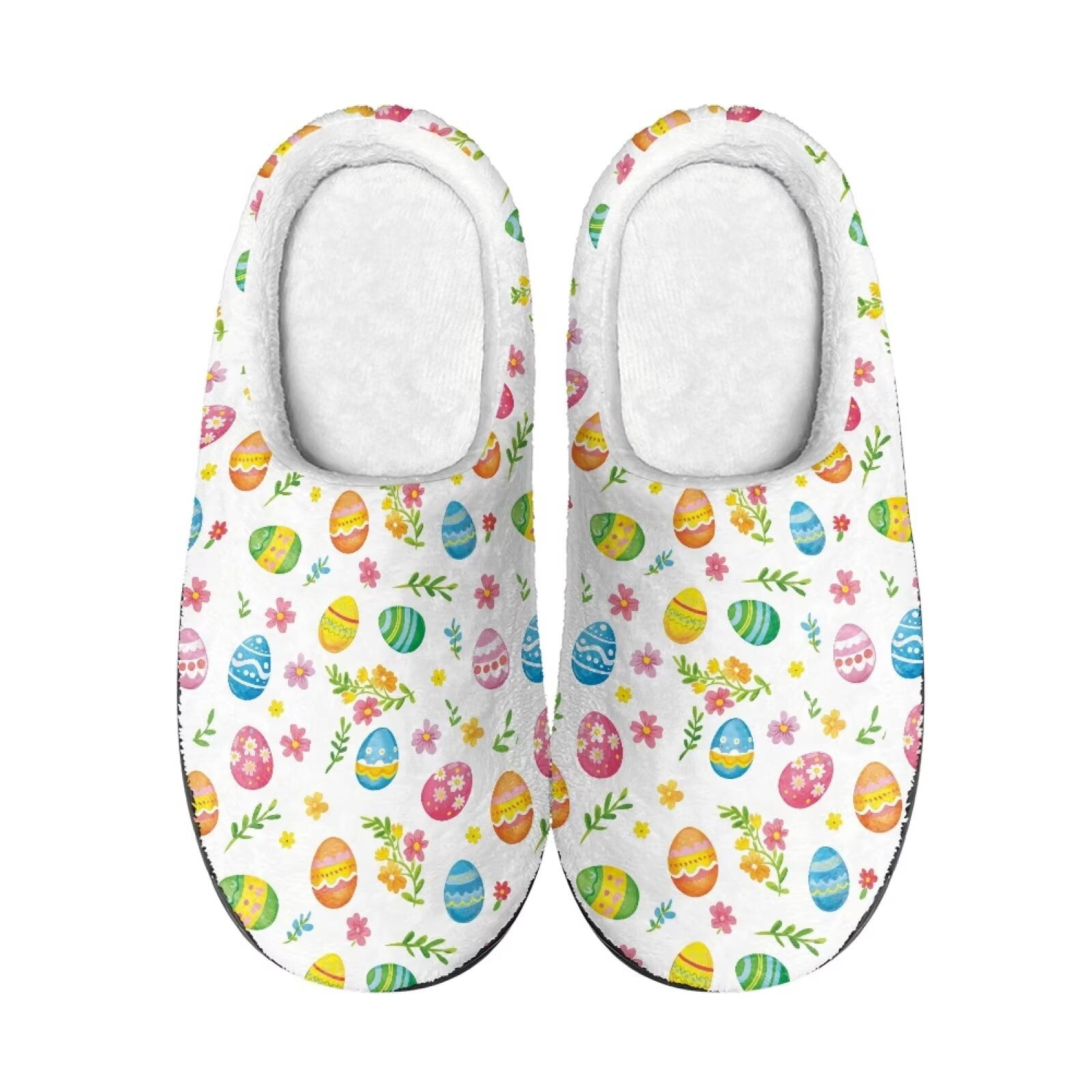 Whosucclay Slippers for Women Mens Winter Warm Memory Foam Cotton Home ...