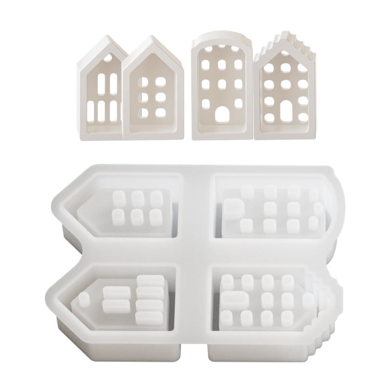 House Silicone Night Light Stand Molds Crafting Moulds Silicone Art ...