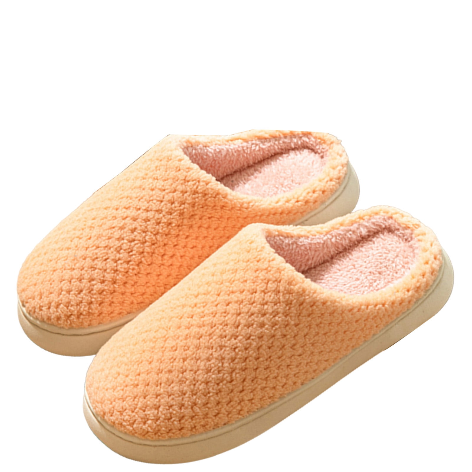 House Slippers for Couple Fuzzy Slippers House Slippers for Women ...