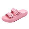 House Slippers Gifts for Women Cloud Slides Adjustable Soft Comfortable ...