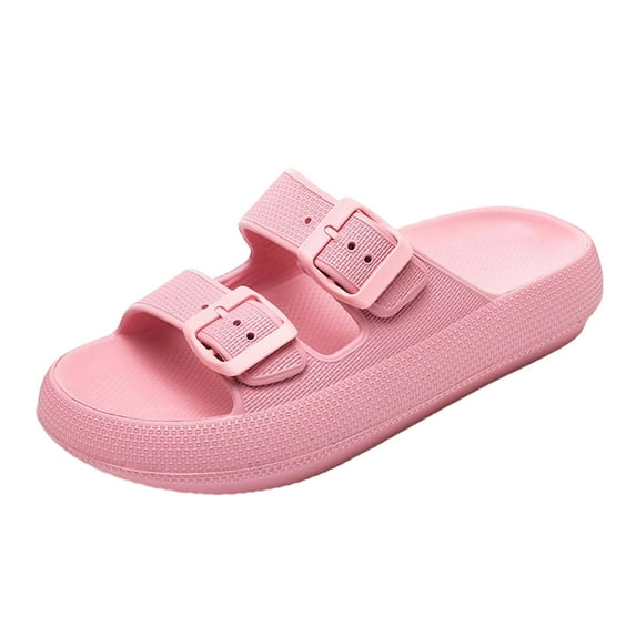 House Slippers Gifts for Women Cloud Slides Adjustable Soft Comfortable ...