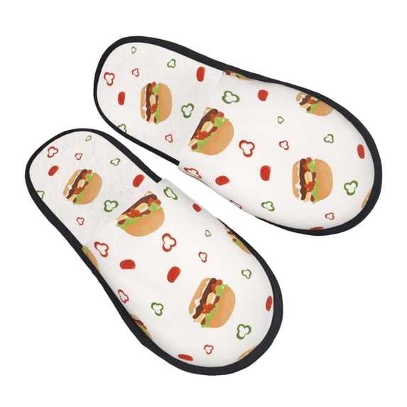 House Slippers for Women Men - Cute Food Tomato Chili Lightweight House ...