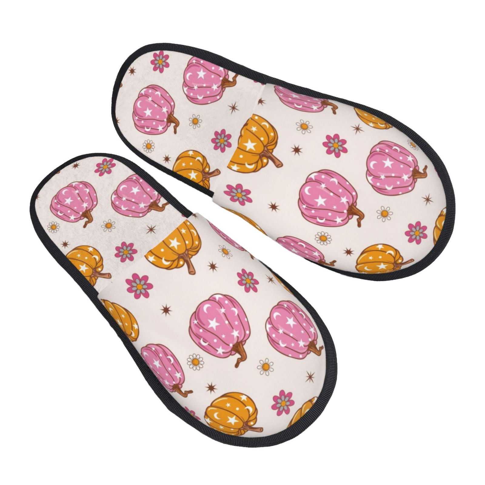House Slippers for Women Men - Fall 70s Groovy Hippie 1 Lightweight ...