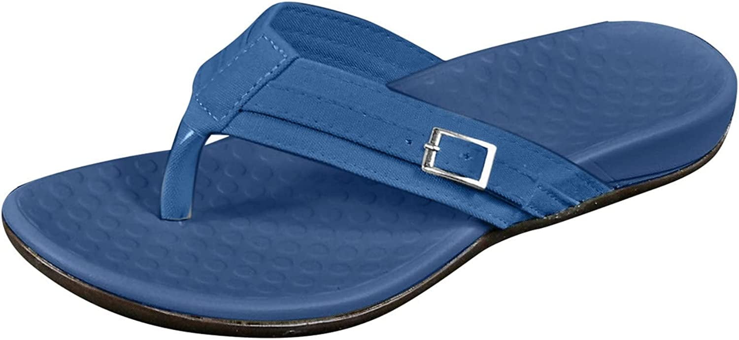 House Slippers for Guests Comfy Slip on Platform Flip Flops Roman Pluse ...