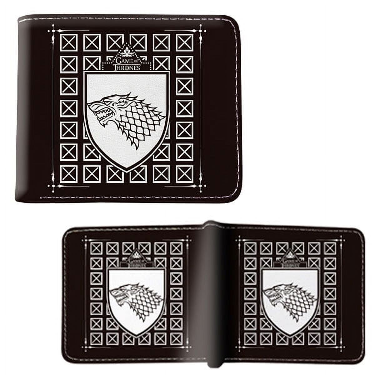 House Stark Sigil - Game of Thrones 4x5" Bi-Fold Wallet - Walmart.com