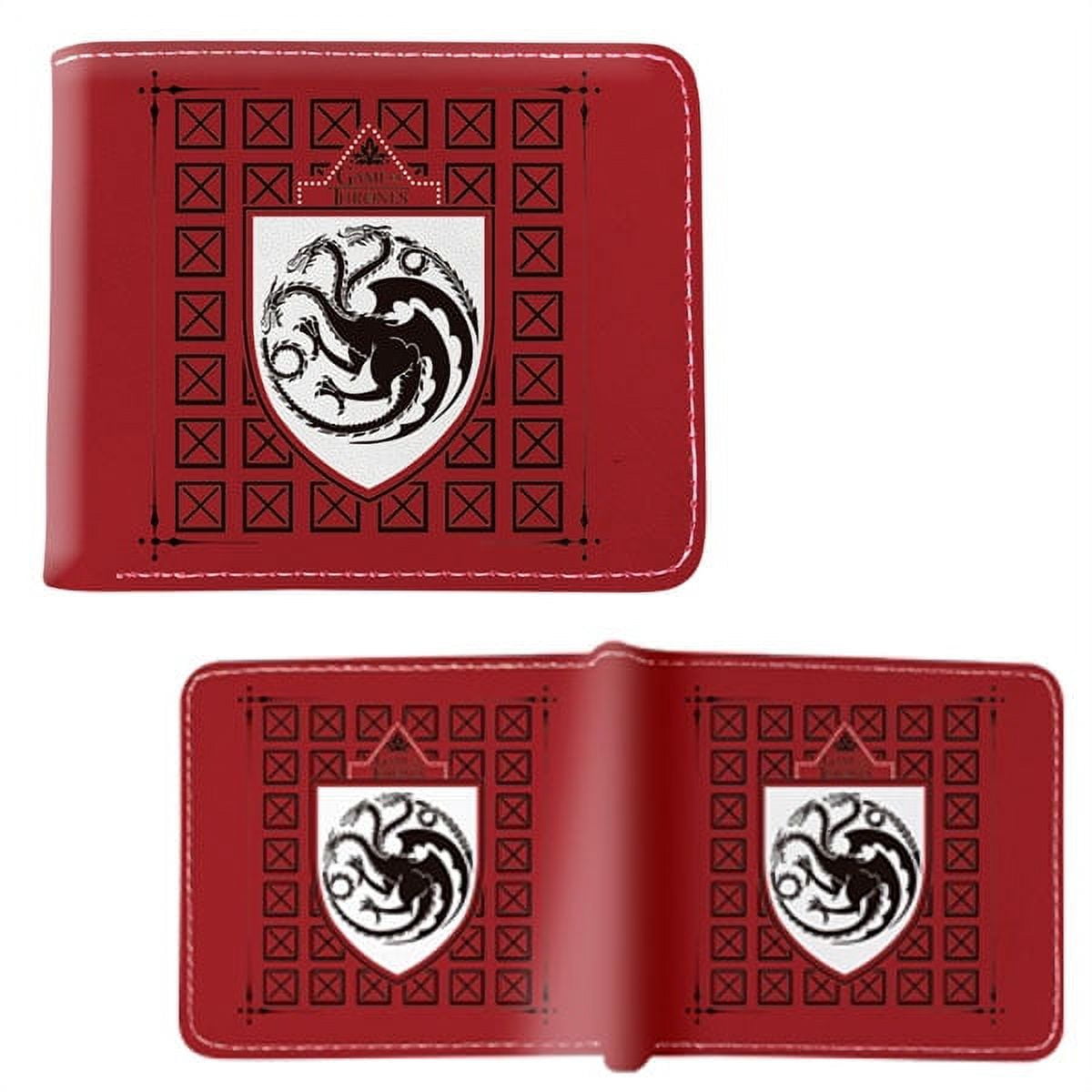 House Targaryen Sigil - Game of Thrones 4x5" Bi-Fold Wallet - Walmart.com