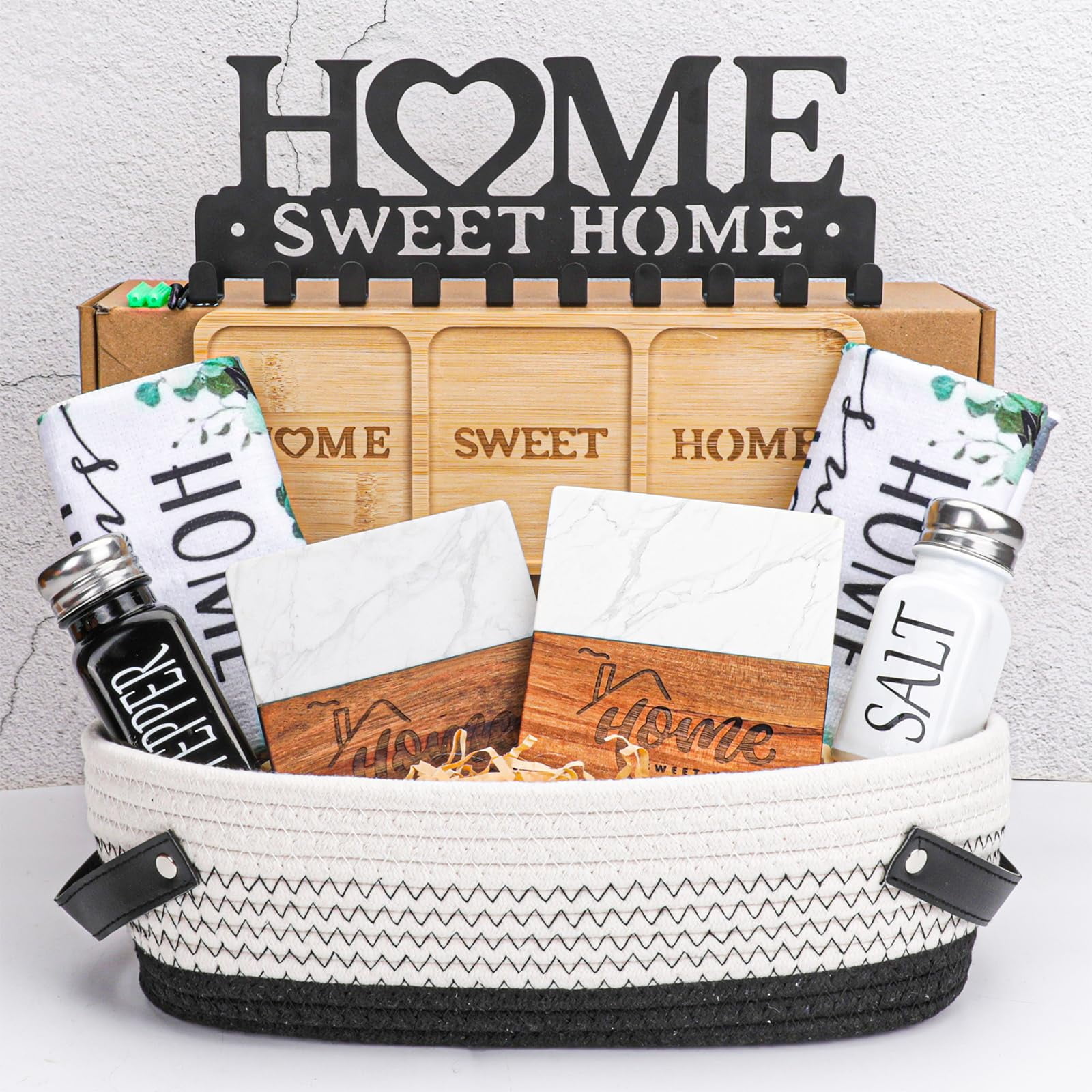 House Warming Gifts New Home,Unique Housewarming Baskets for Couples ...
