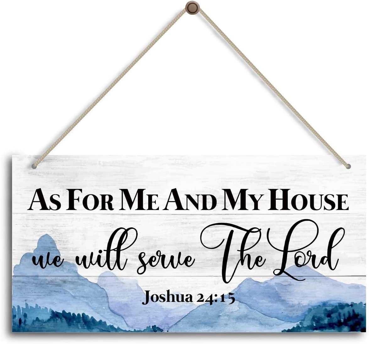 As For Me And My House, We Will Serve The Lord Joshua 2415 - Religious ...