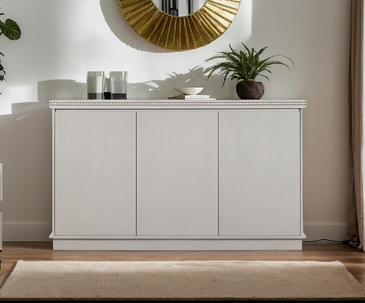 House Wooden Storage Cabinet with Adjustable Shelves - Deep Kitchen ...