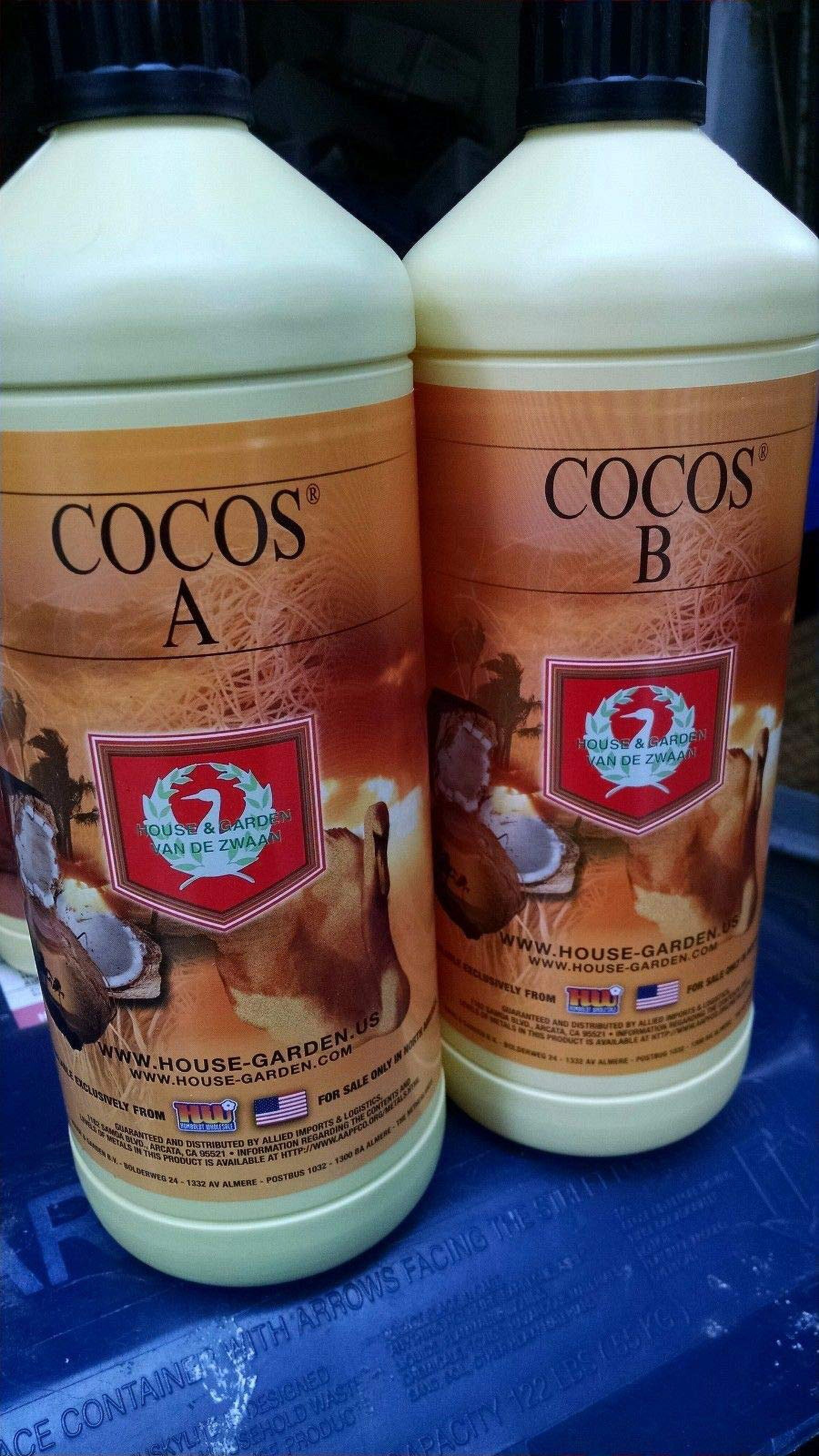 House and Garden Cocos A & B Nutrient 1 L - Walmart.com