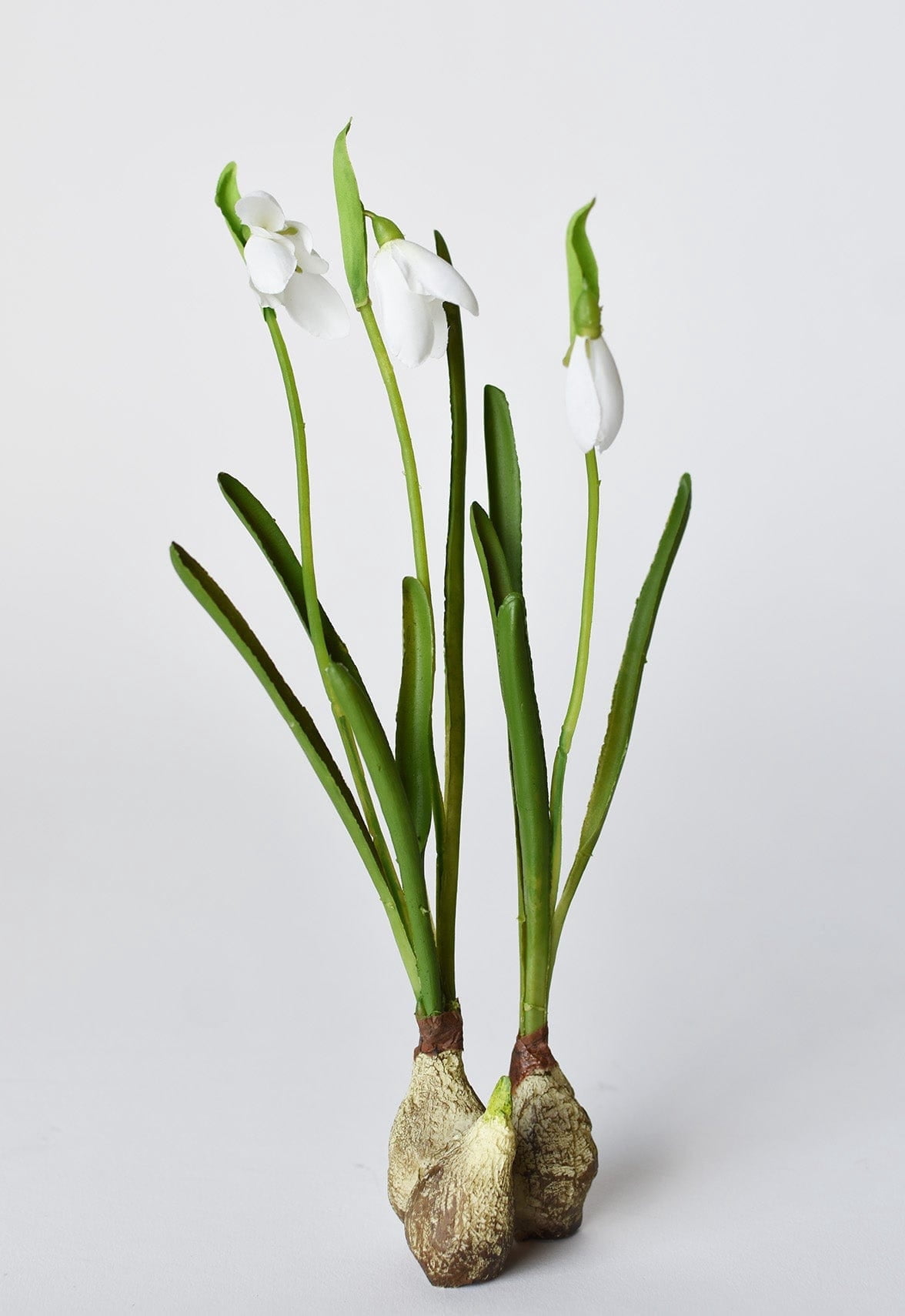 House by JSD Faux Standing Snowdrop Home Decor, Decoration, Set of 2 ...