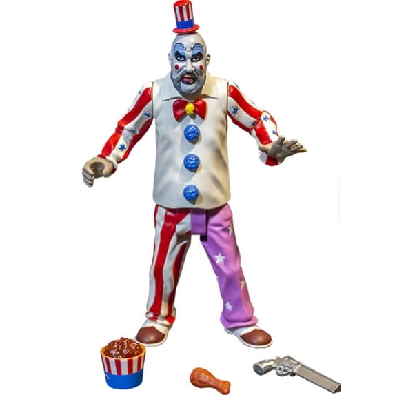 5 Time Zones Captain Spaulding Action Figure, 5-Inch Scale, Collectible ...