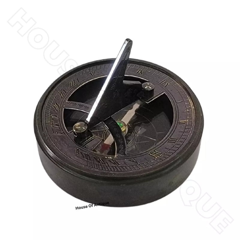 House of Antique Antique Replica Solid Brass Sundial Compass - Nautical ...