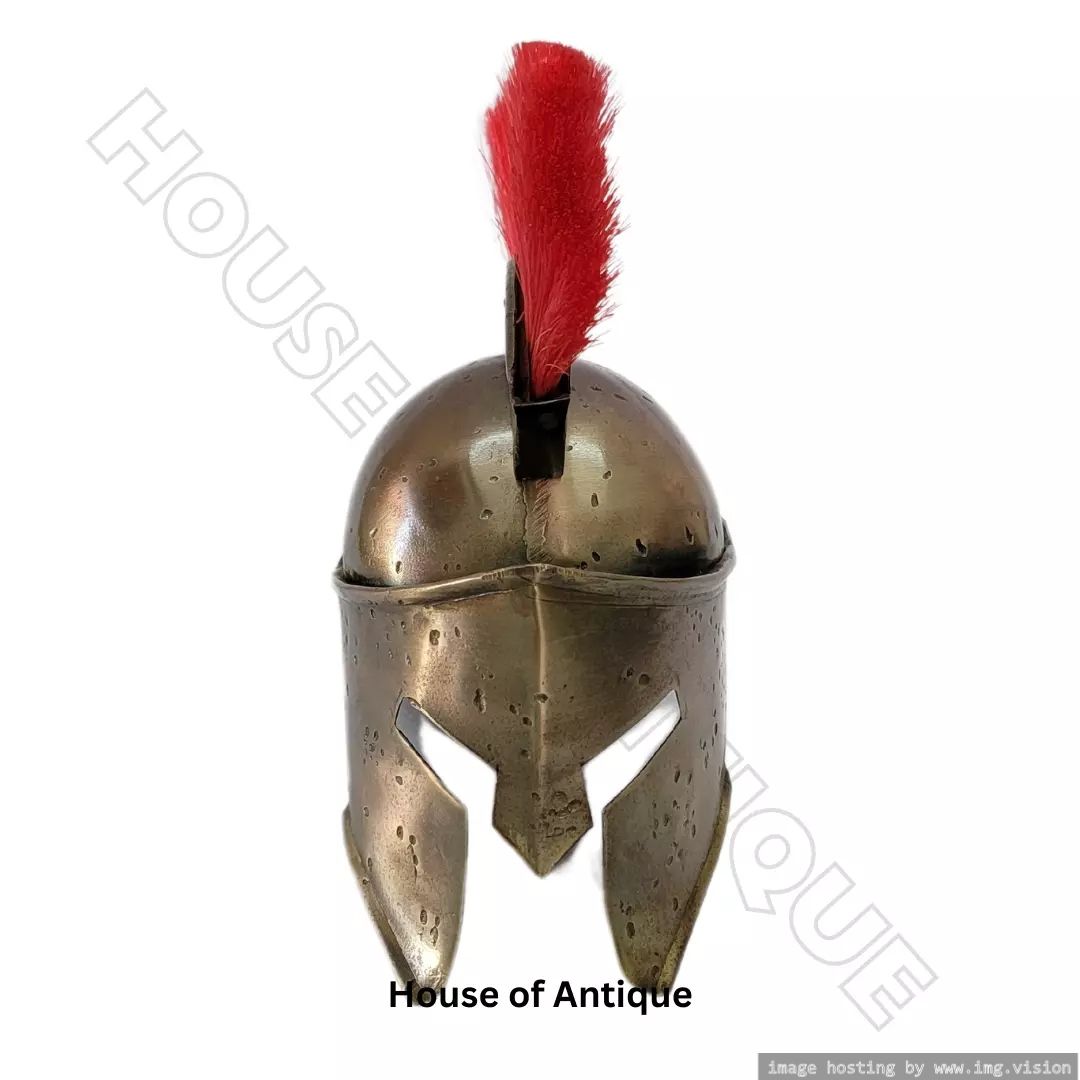 House of Antique Miniature Medieval King Leonidas Spartan Helmet ...