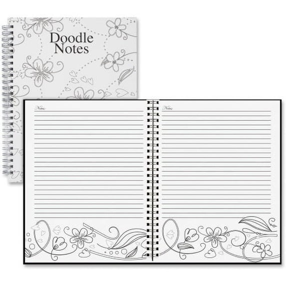 House of Doolittle Doodle Notes Spiral Notebook 111 Pages - Spiral ...